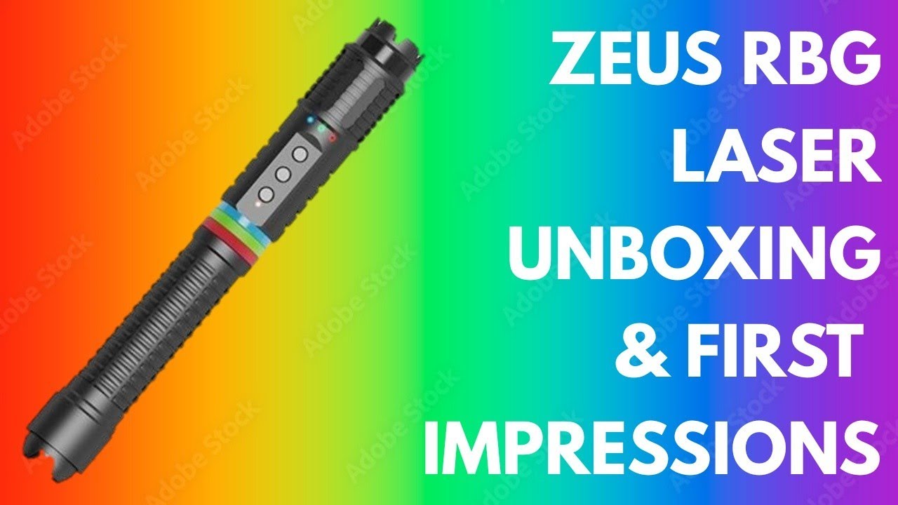 ZEUS RGB LASER: 7 COLOR LASER POINTER - YouTube