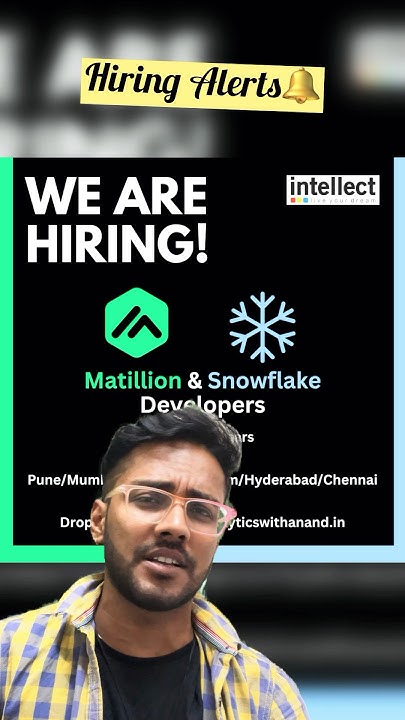 Hiring Alerts | Data Engineer | Snowflake | Matillion | Immediate Joiner | #shorts | #hiring ...