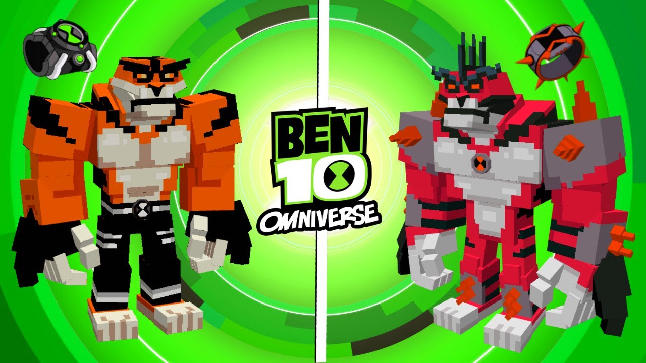 OMNITRIX NOVO!! ADDON DO BEN 10 OMNIVERSE DLC NO MINECRAFT PE!! - YouTube