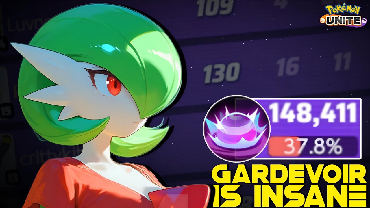 GARDEVOIR FUTURE SIGHT LOOKS INSANELY OP 😲 | POKEMON UNITE - YouTube