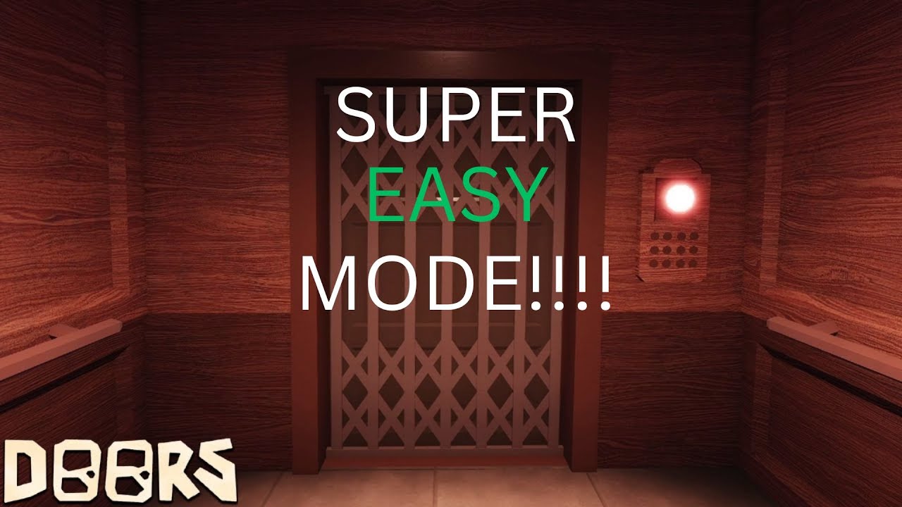 DOORS SUPER EASY MODE!!! - YouTube