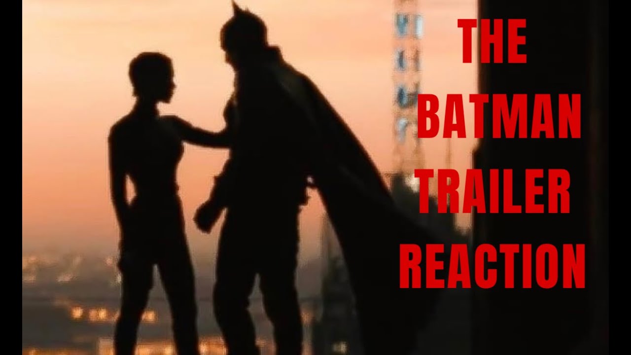 The Batman Official Trailer Reaction - DC Fandome - YouTube
