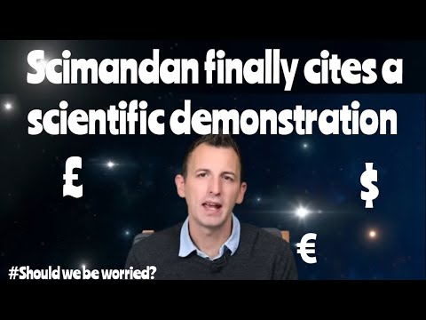 Scimandan finally cites a scientific demonstration - YouTube