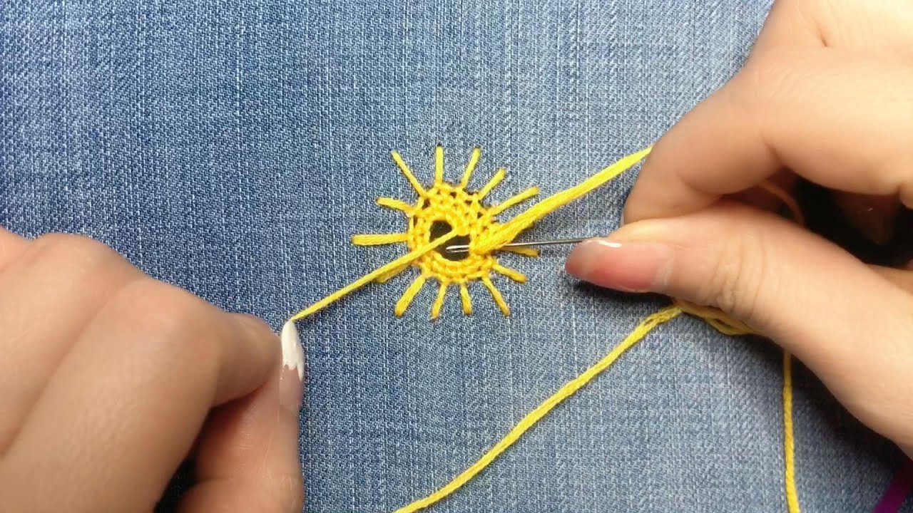 Easy clothing repair with embroidery: Learn how to do it - YouTube