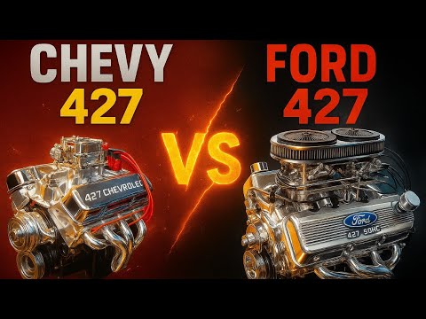 Chevy 427 vs Ford 427 SOHC Cammer | The Banned Engine NASCAR Feared🔥 ...