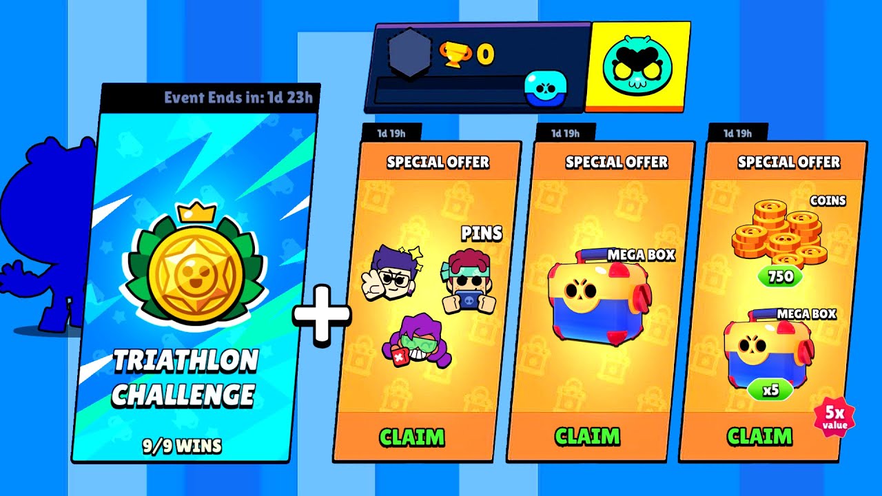 9-0 TRIATHLON CHALLENGE + CLAIM GIFTS - YouTube