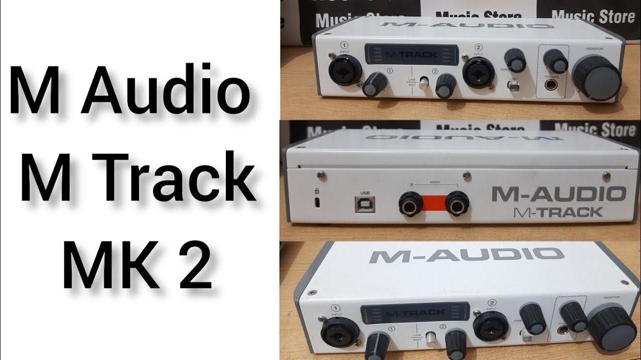 M Audio M track MKll | m audio m track mk2 review - YouTube