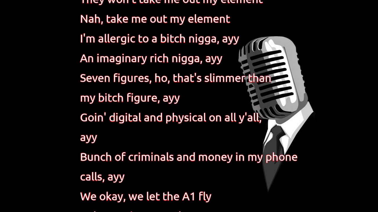Kendrick Lamar - ELEMENT. (lyrics) - YouTube