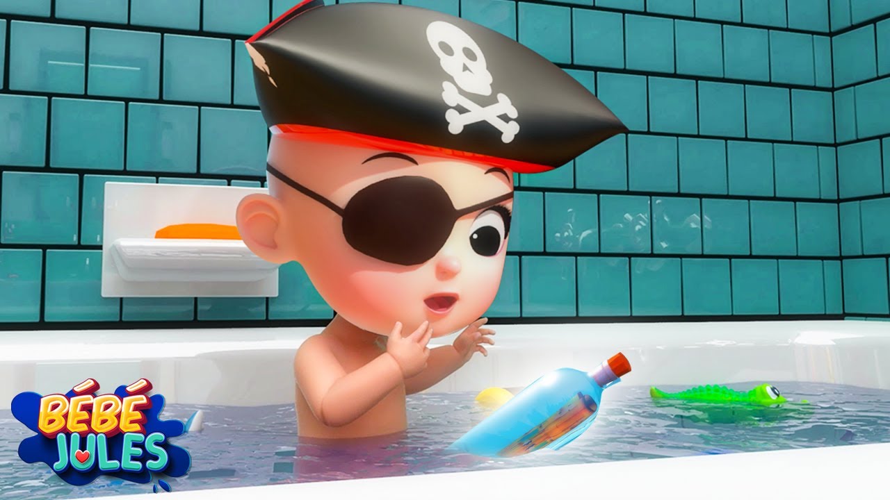 Les Aventures du Bain - Les Comptines de Bébé Jules - YouTube