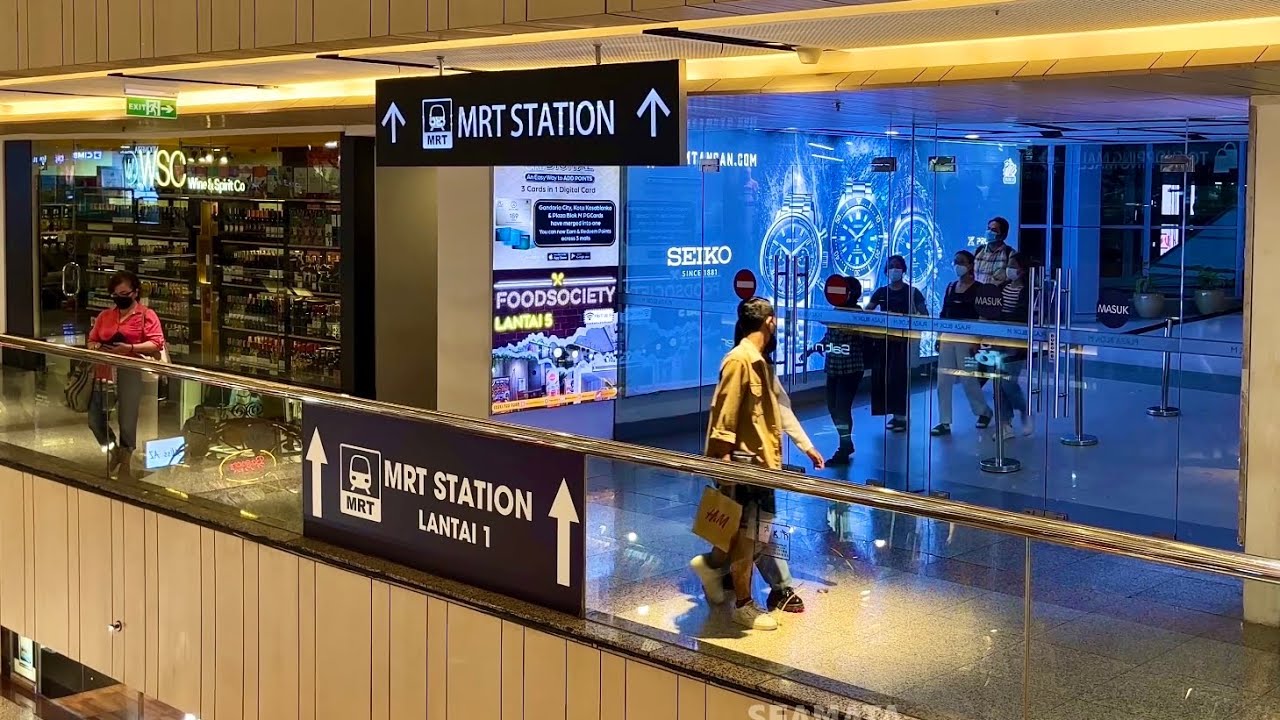 Blok M Plaza Bangkit Berkat MRT Jakarta 2023- Indonesia [4K] - YouTube