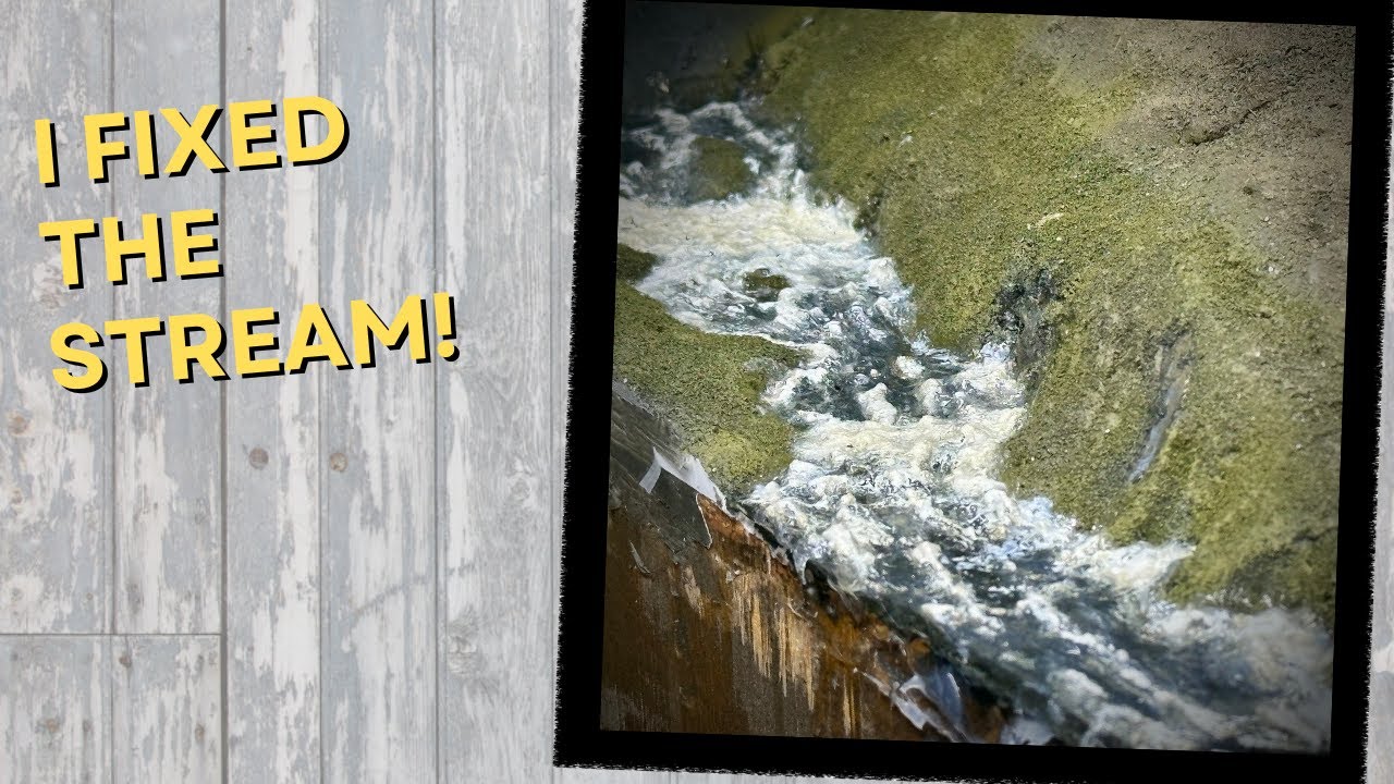 I did it! I made a NEW stream! Model Railway resin pour! - YouTube