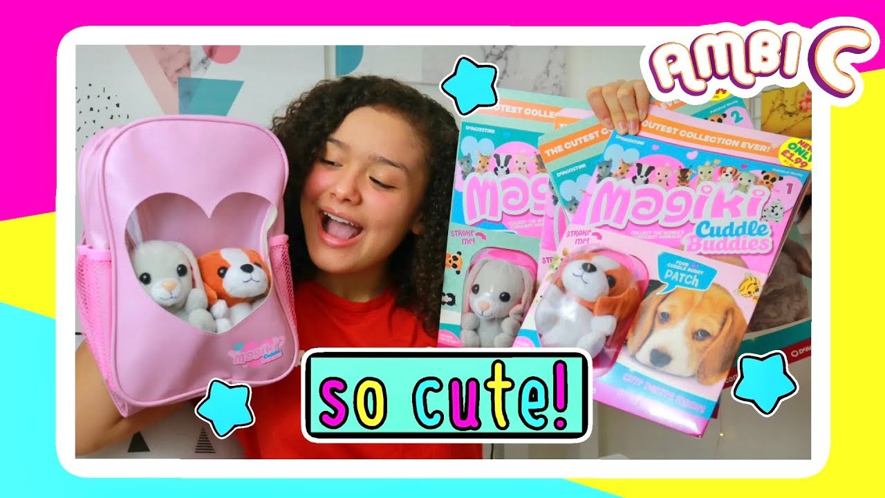 Ambi C | Magiki Cuddle Buddies Magazine Review | Toy Unboxing - YouTube