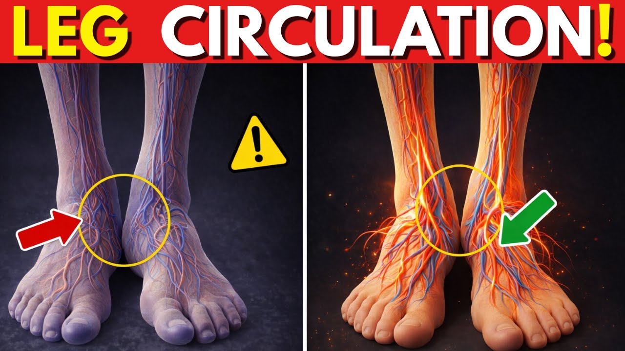 Leg Circulation Miracle: 5 Foods That Support Blood Flow - YouTube
