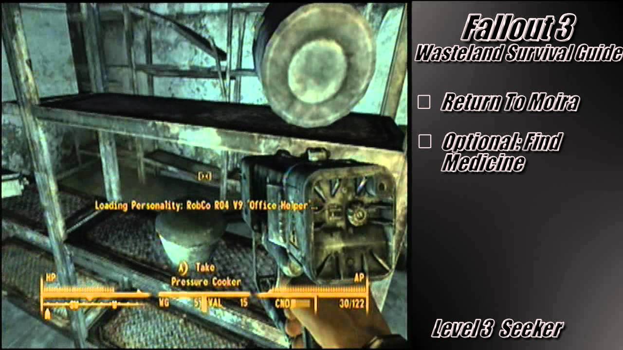 Fallout 3 Quest Walkthrough - Wasteland Survival Guide Episode 2 - YouTube