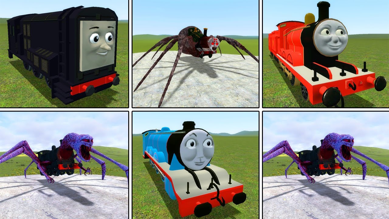 Destroy a variety of colorful Thomas (Thomas train, Thomas nightmare ...