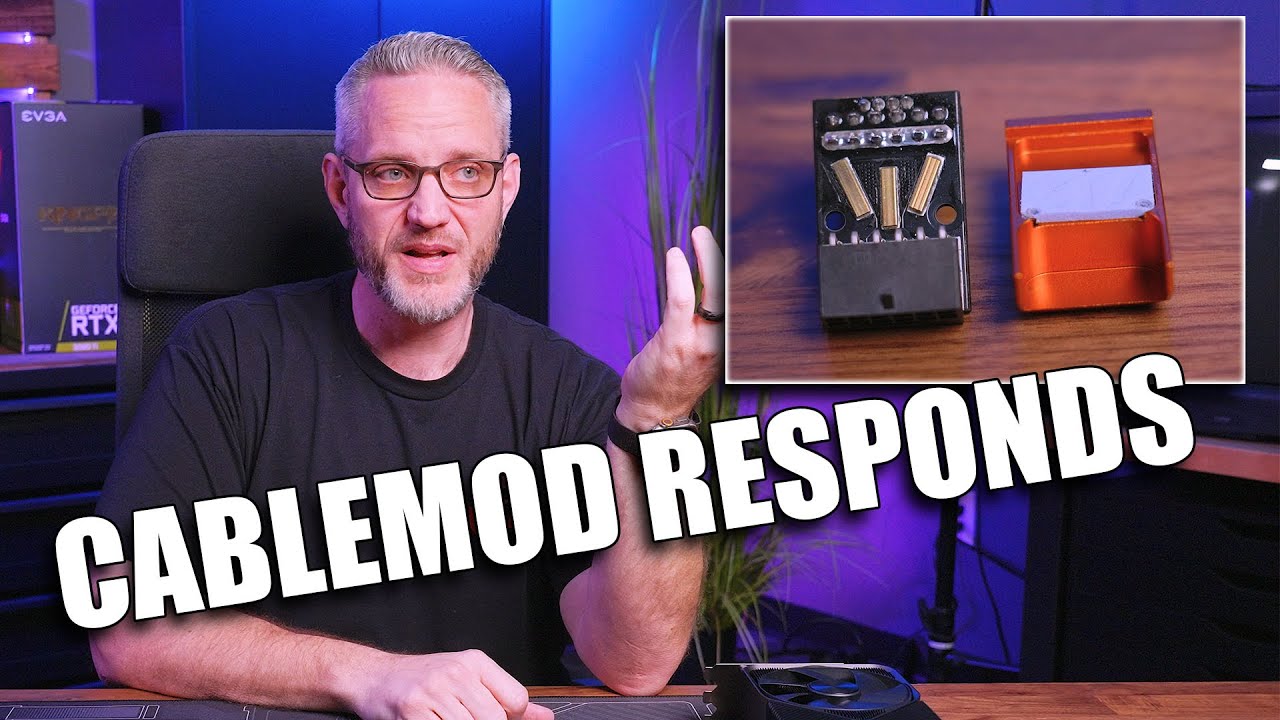CableMod Responds to melted adapter reports... - YouTube