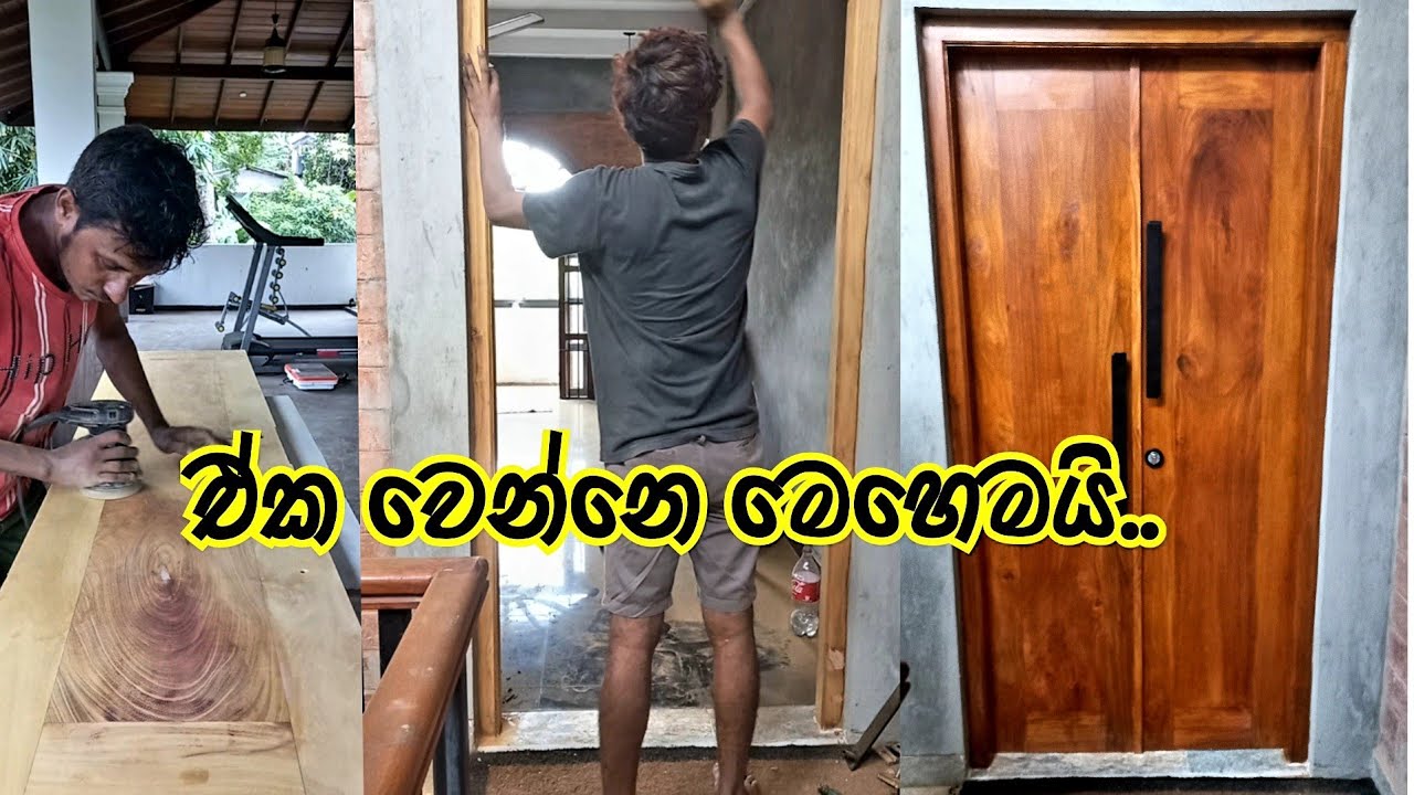 How to waterbase your Doors And Frames - YouTube