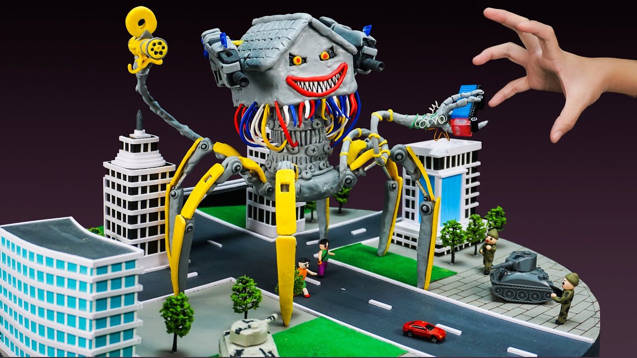 😬Making HOUSE HEAD TRANSFORMER in city with Clay | Leovincible & Trevor ...