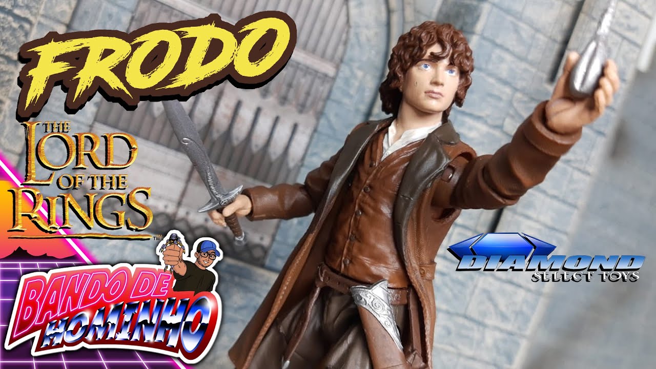 The Lord Of The Rings Select Frodo da Diamond Select Toys - YouTube