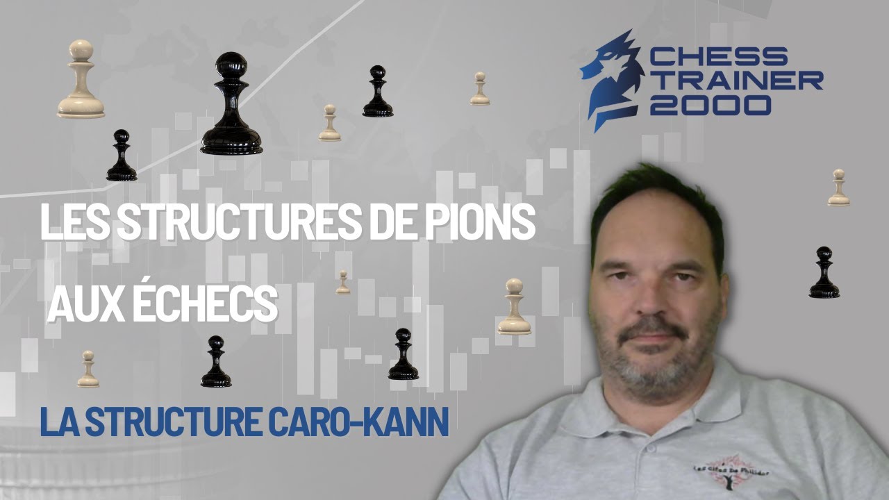 Les structures de pions aux échecs : La structure caro-kann - YouTube