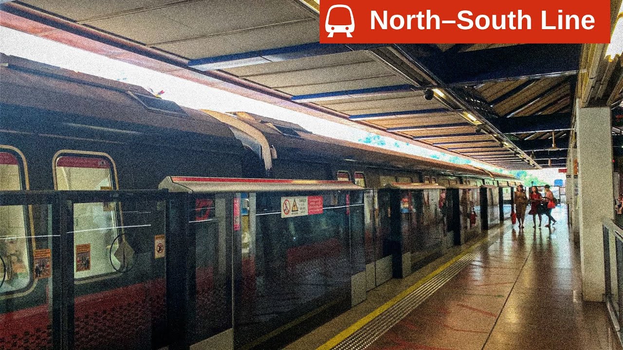 [PMSM on NSL, nice 👍] KHI C151 (065/066) | NSL Train Ride (From Jurong ...