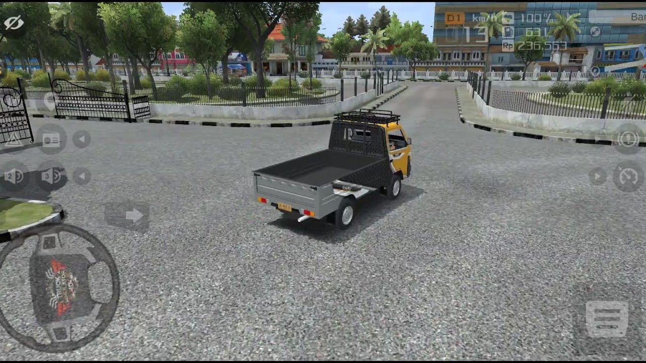 truck simulator Indonesia gameplay || best track simulator games - YouTube