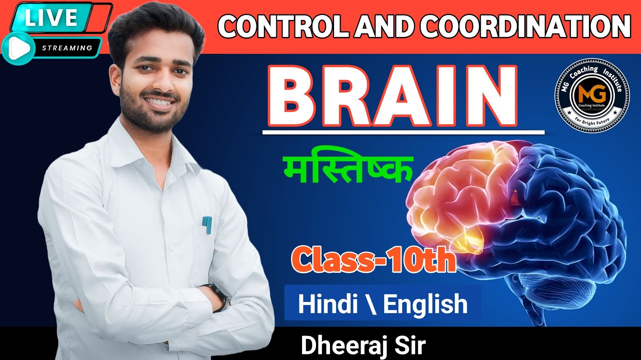 #brain #biology10th #by_Dheeraj_Sir #upboard #mg_coaching_institute ...