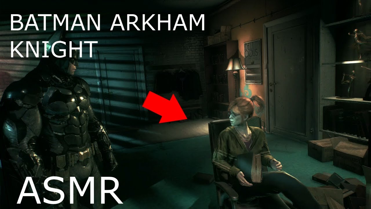 ASMR | BATMAN ARKHAM KNIGHT GAMEPLAY | Relaxing ASMR Whispering - YouTube