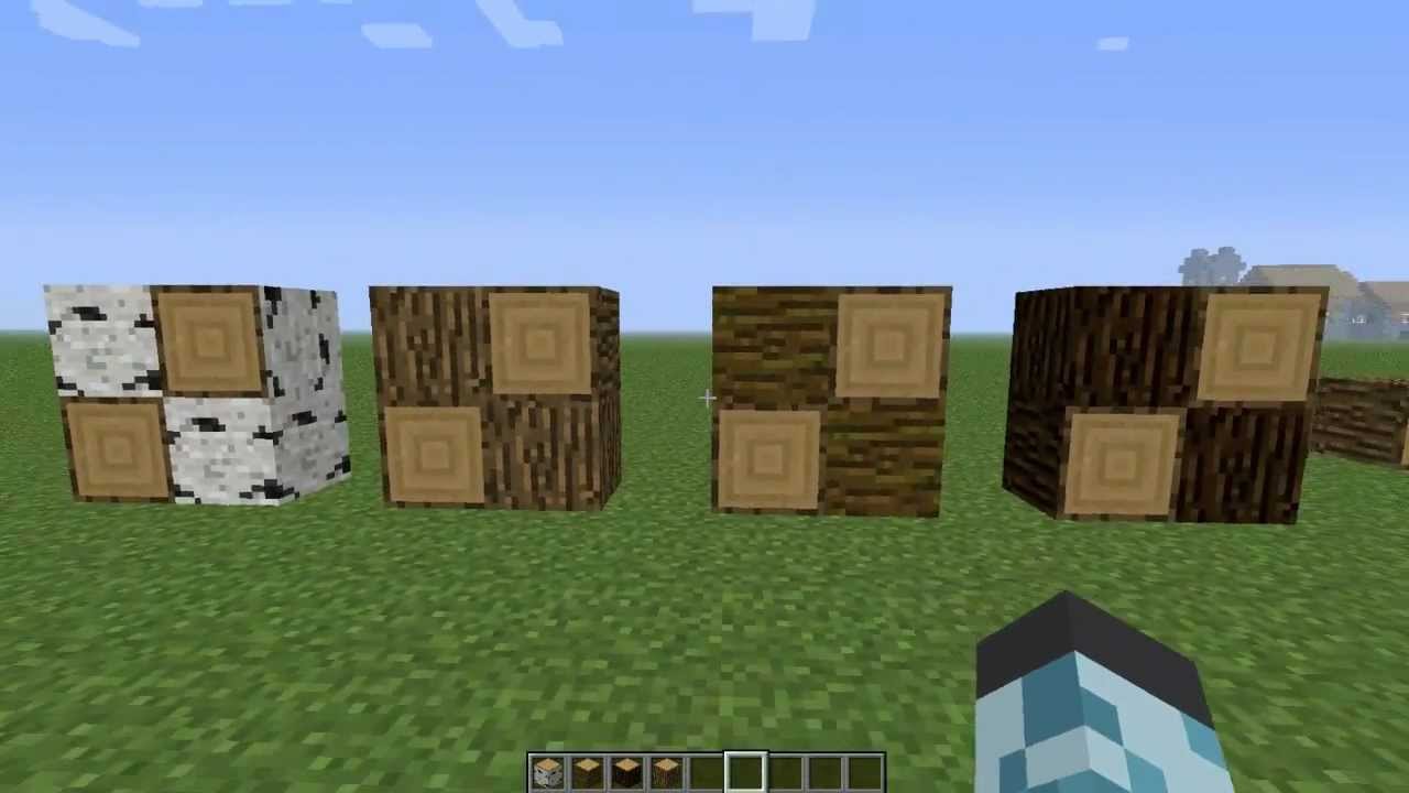 Minecraft NEW 12w30d/12w30e Snapshot - Rotatable Log Blocks - YouTube