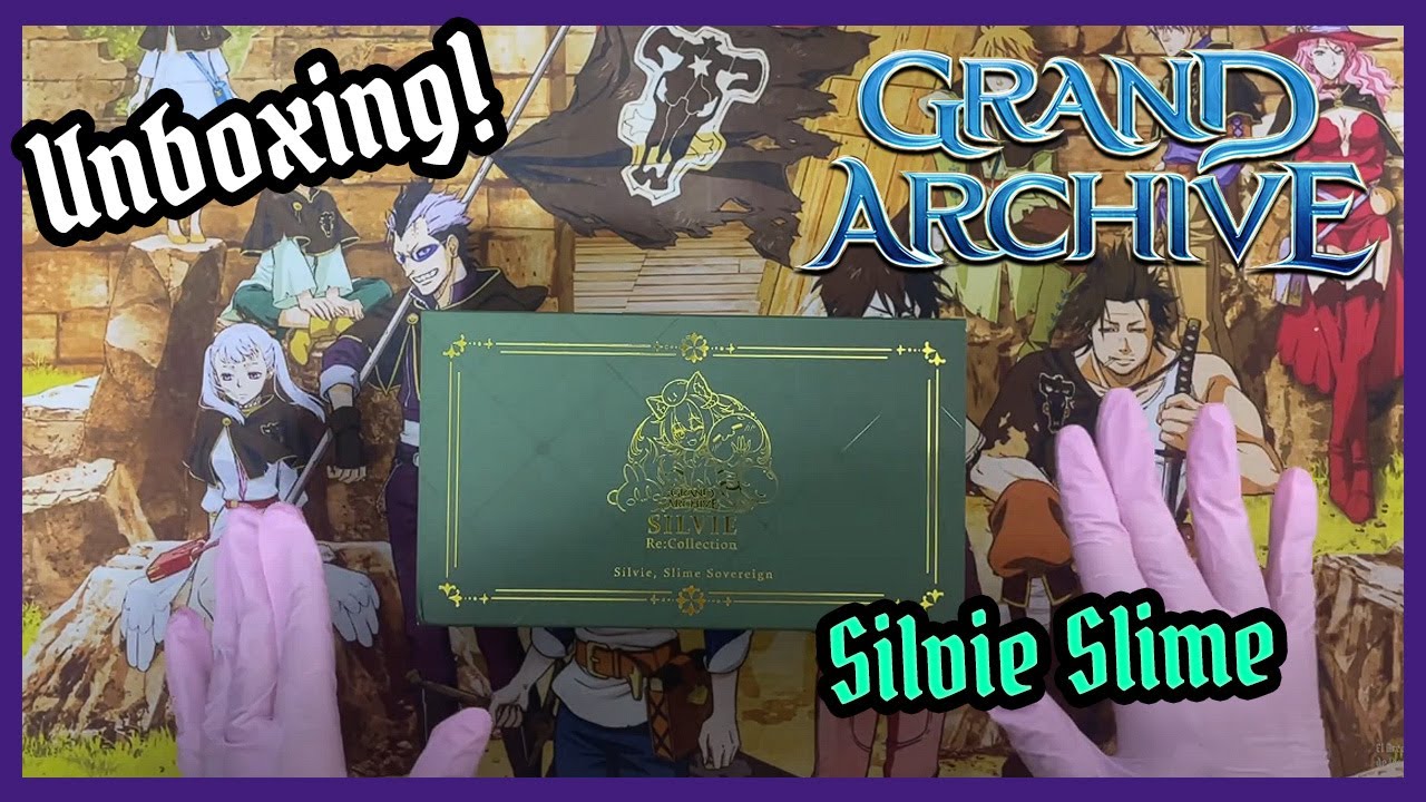 Apertura del Deck Silvie Slime Re: Collection de Grand Archive. - YouTube