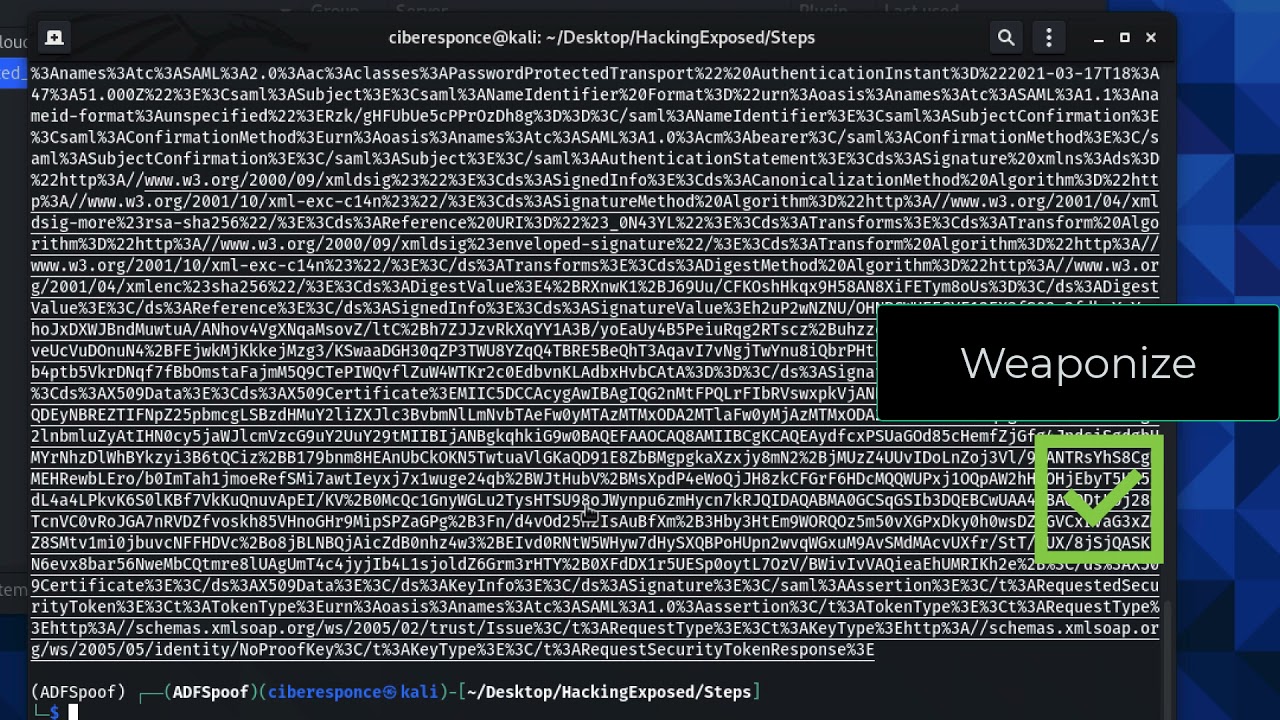 Golden SAML Attack against O365, Azure, all things Azure AD - YouTube