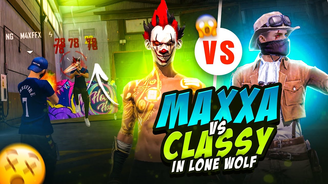 Classy Free Fire 😱 vs NG Maxxa 👽 | Insane Lone Wolf Highlights 🔥 - YouTube