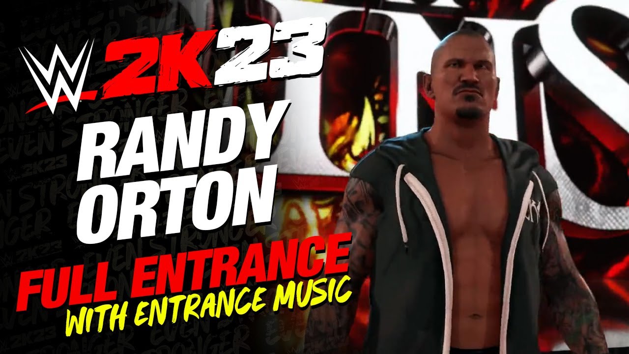 WWE 2K23 RANDY ORTON ENTRANCE - #WWE2K23 RANDY ORTON ENTRANCE THEME ...