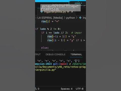 🚀 RETO DE PROGRAMACION IMPOSIBLE 3 🚀🚀 #programación #python #javascript #aprenderaprogramar ...