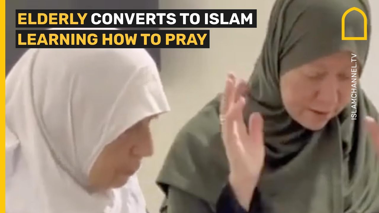 ELDERLY CONVERT TO ISLAM LEARNING HOW TO PRAY GOES VIRAL - YouTube