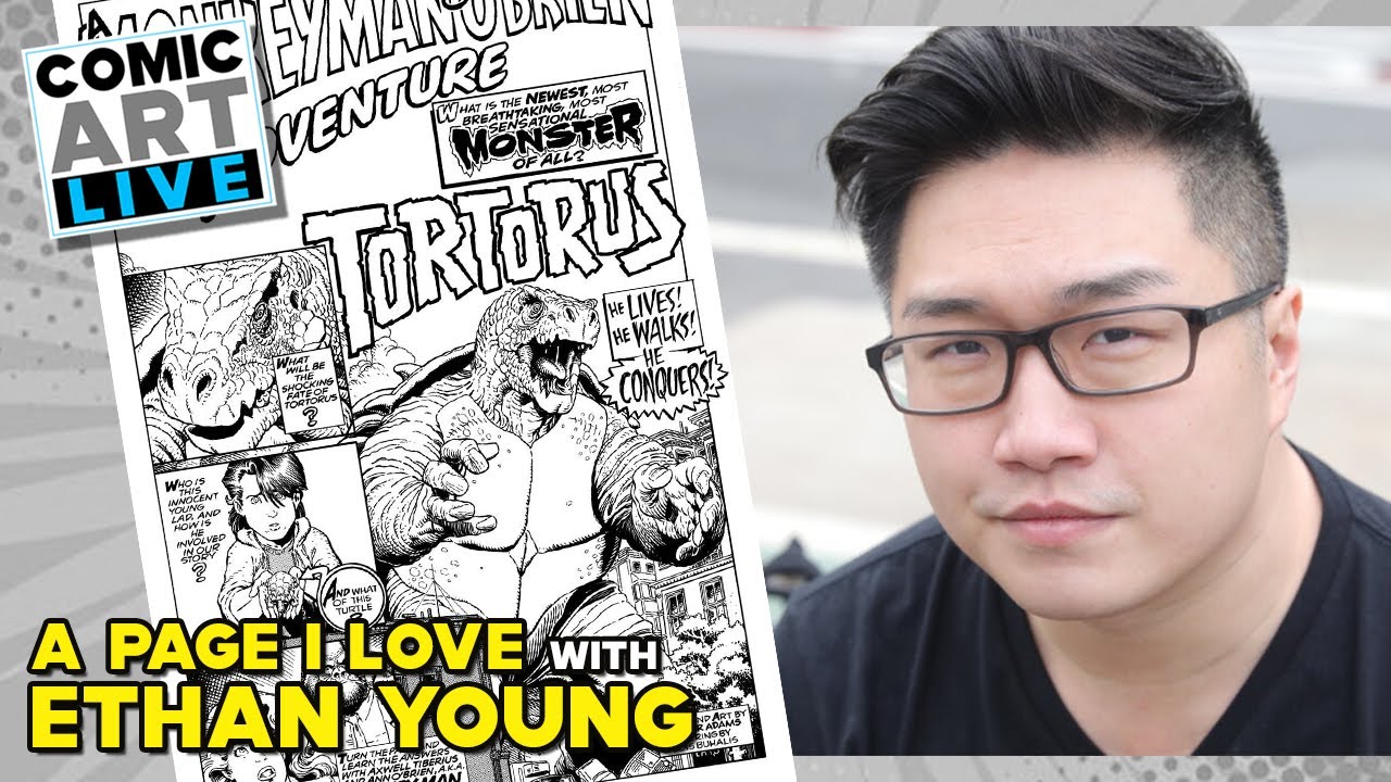 A Page I Love with Artist Ethan Young - YouTube