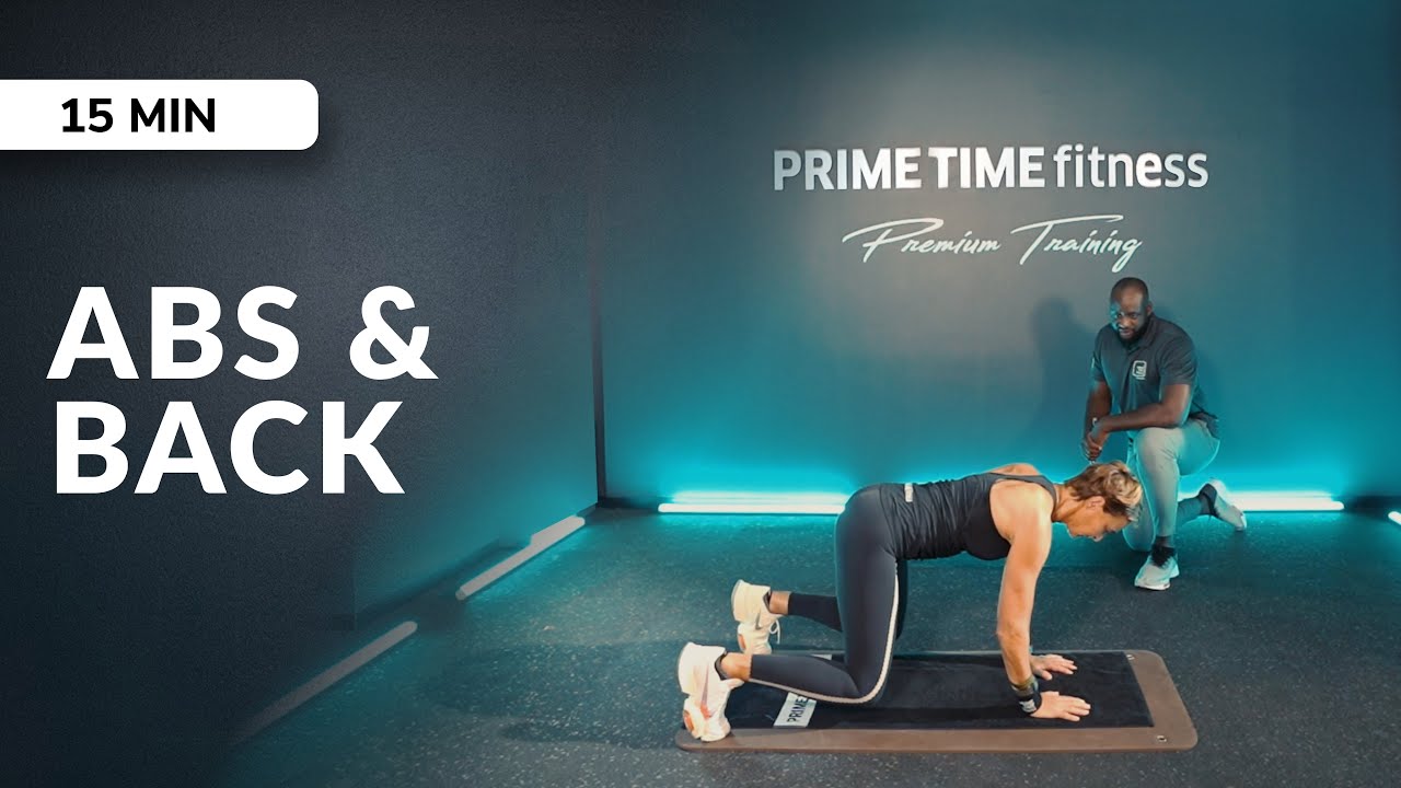 PRIME Session Abs & Back Workout - YouTube