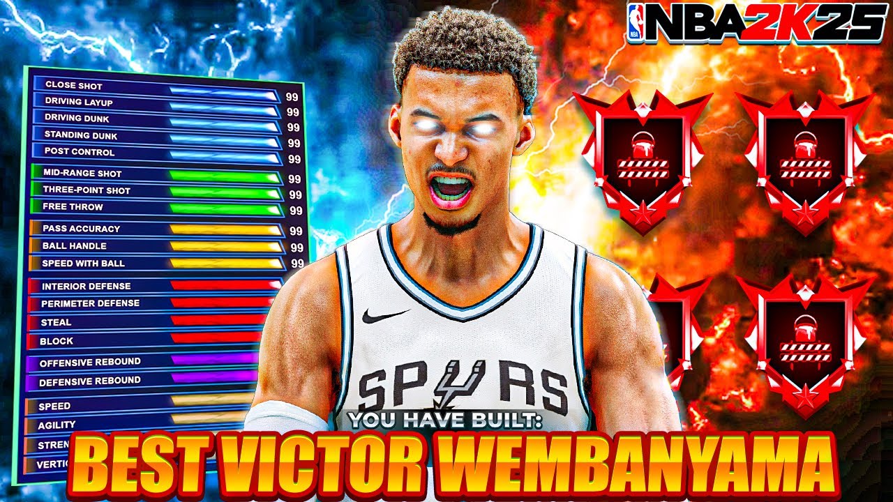FIRST PERSON TO CREATE THE BEST *LEGEND* VICTOR WEMBANYAMA BUILD WITH ...