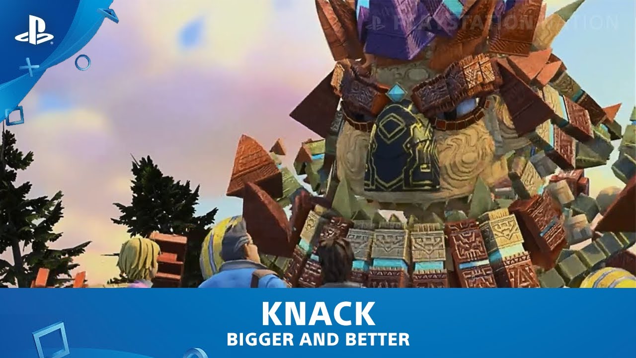 KNACK - Walkthrough - Chapter 13-2: Bigger and Better [Very Hard] - YouTube