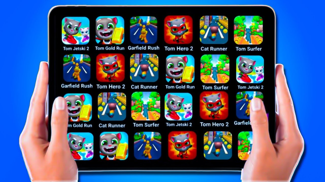 Tom Hero,Tom Gold Run, Tom Jetski 2, Garfield Rush, Cat Runner, Tom ...