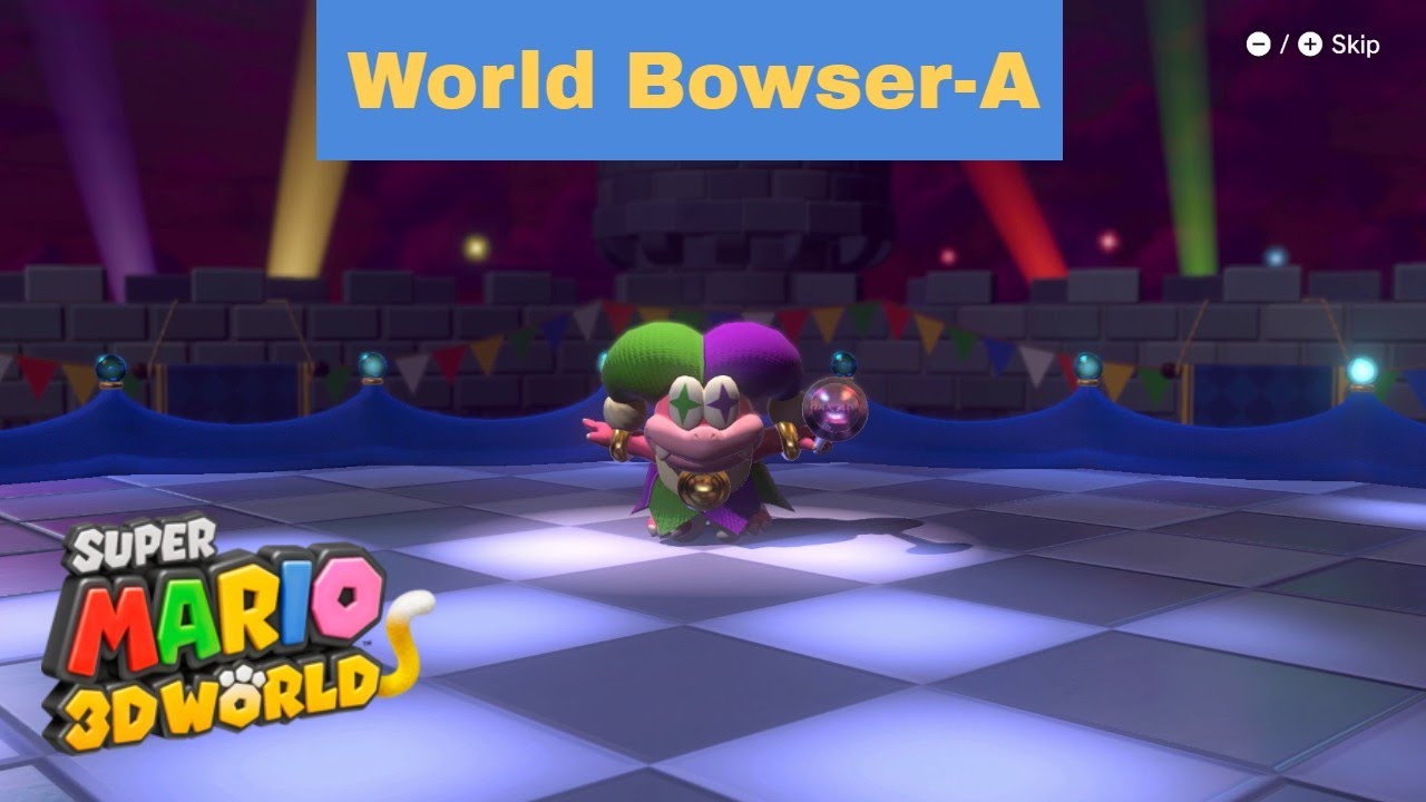 Super Mario 3D World: World Bowser - A: Motley Bossblob's Encore - YouTube