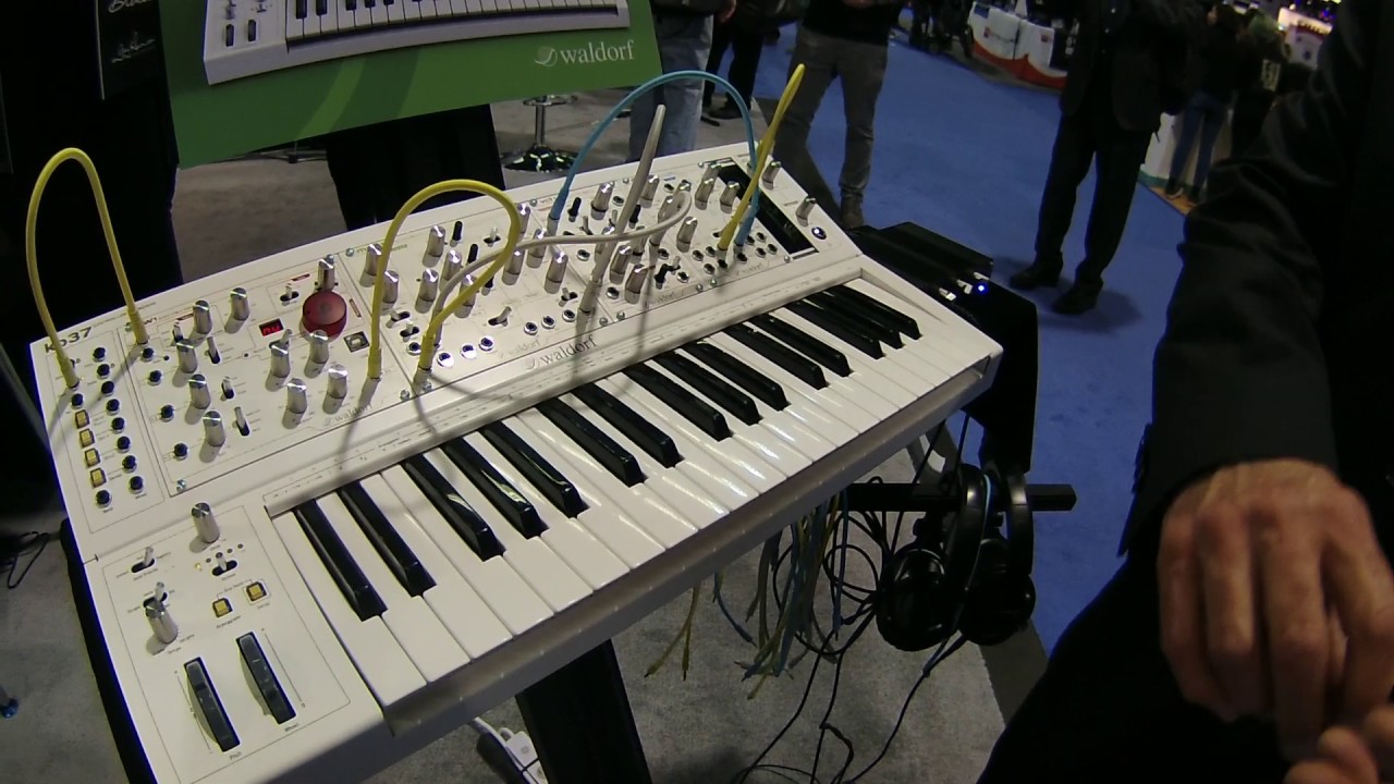 NAMM 2017 Waldorf KB37 and Filter Module - YouTube