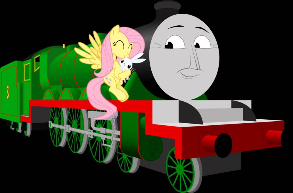 Henry the Green Engine and Fluttershy - YouTube