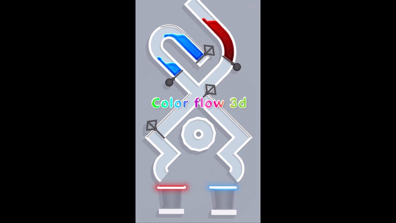Color Flow 3D Game play - YouTube