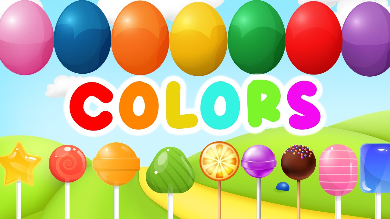 Learn Colors with loli pop |color fir kids | Nursery Rhymes | color ...