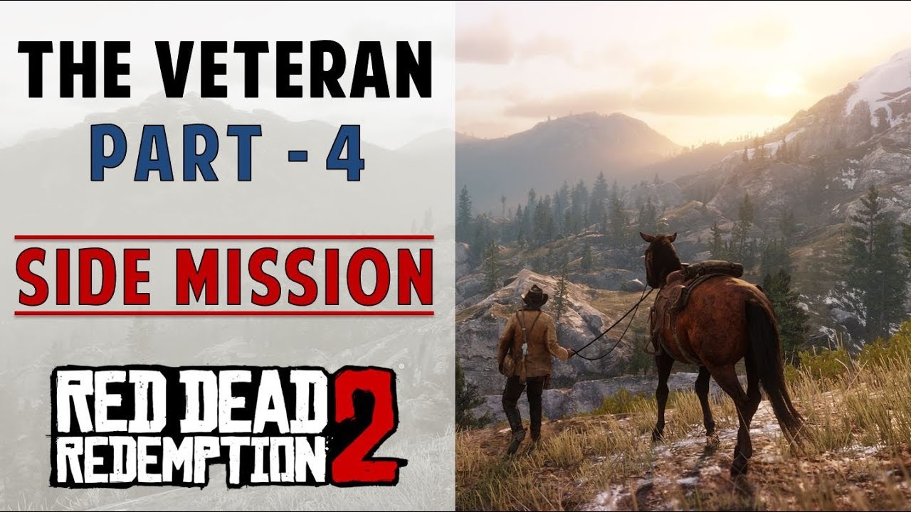 The Veteran - Part 4 | Track & Hunt the Giant Boar | RDR2 (Stranger ...