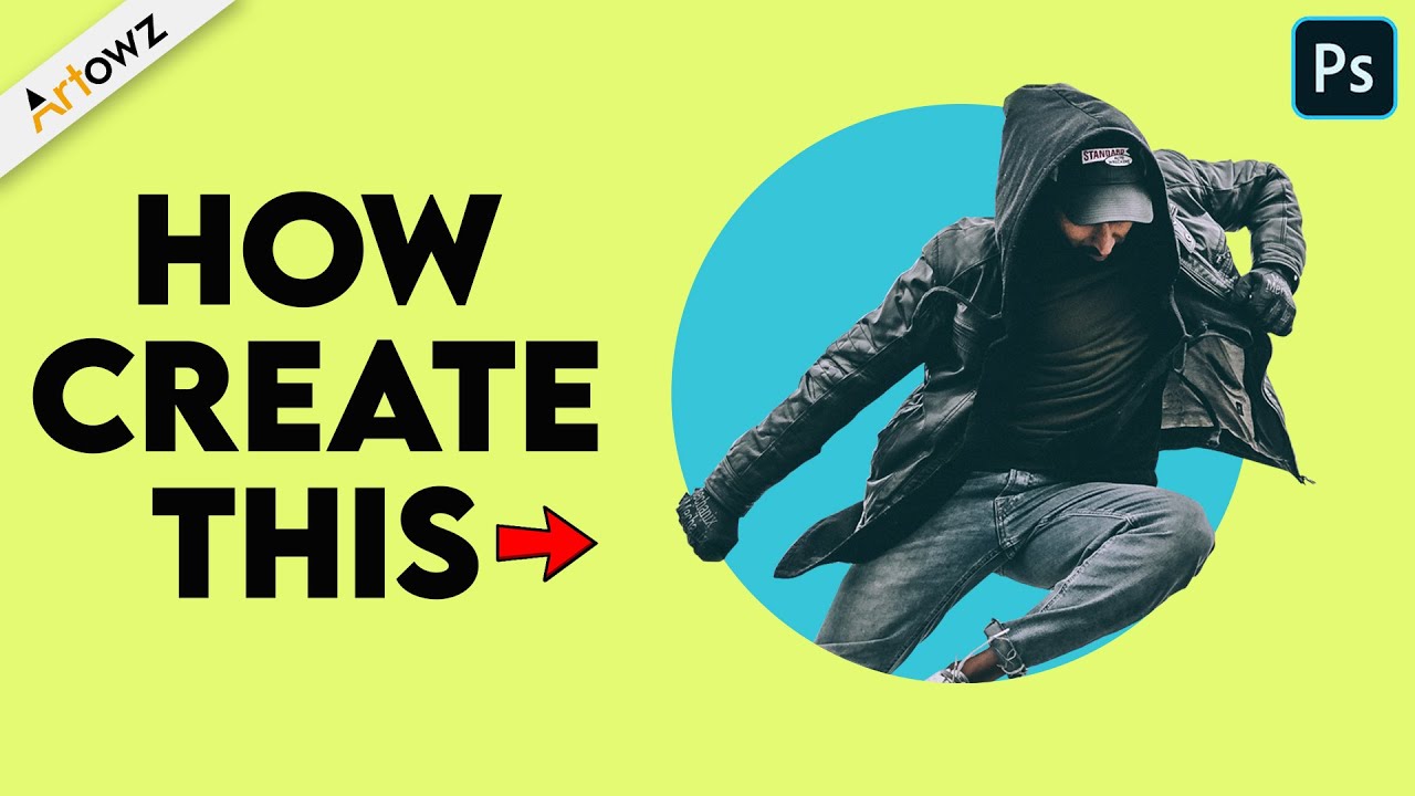 Clipping Mask Magic | 2021 design trend | Insert Image part Into A ...