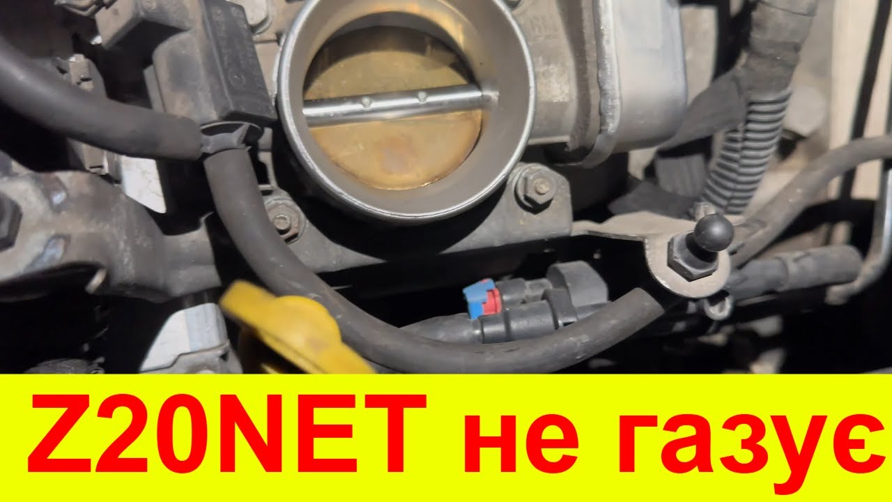 Vectra C Z20NET не газує. Навколомоторна діагностика - YouTube
