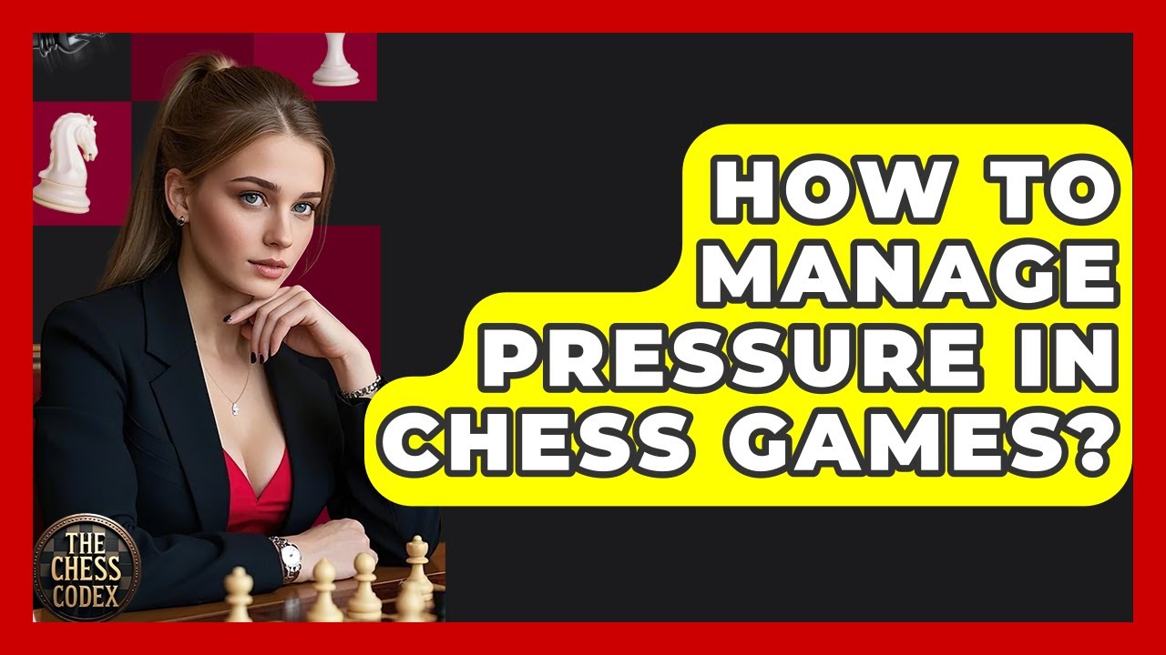 How To Manage Pressure In Chess Games? - The Chess Codex - YouTube