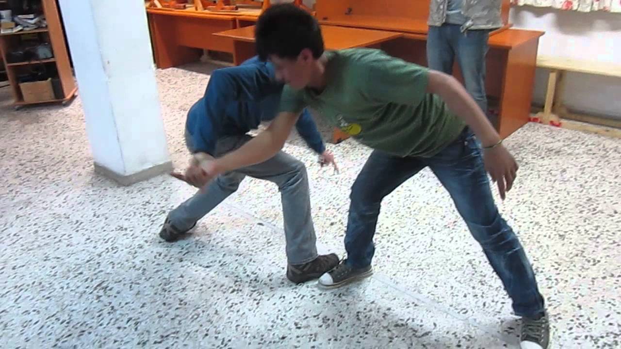 Finger Fencing in Greece - YouTube